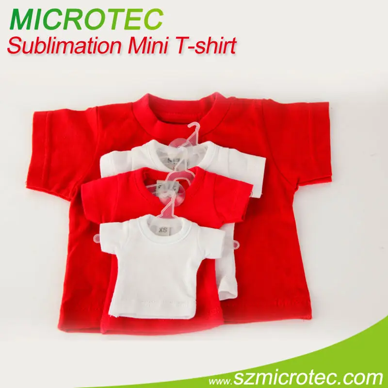 Sublimation Mini T-shirt With Hanger - Buy Sublimation Mini T-shirt ...
