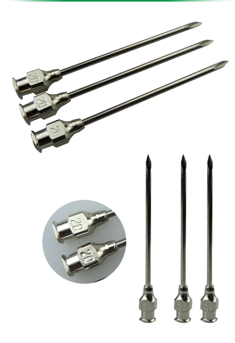 Different Size Hypodermic Medicine Veterinary Injection Needle