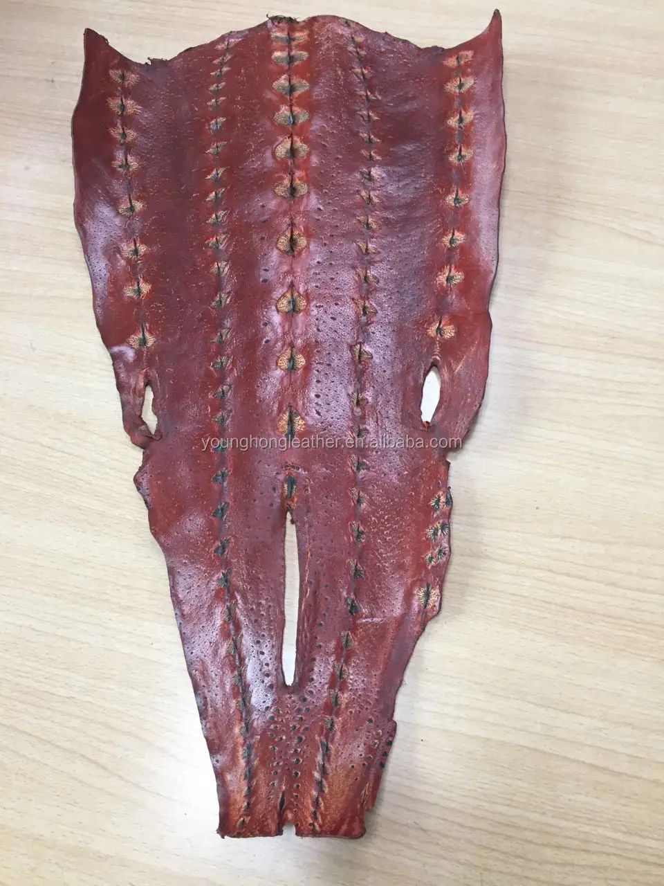 Colorful Sturgeon Skin Leather For Belts - Buy Sturgeon Skin Leather ...