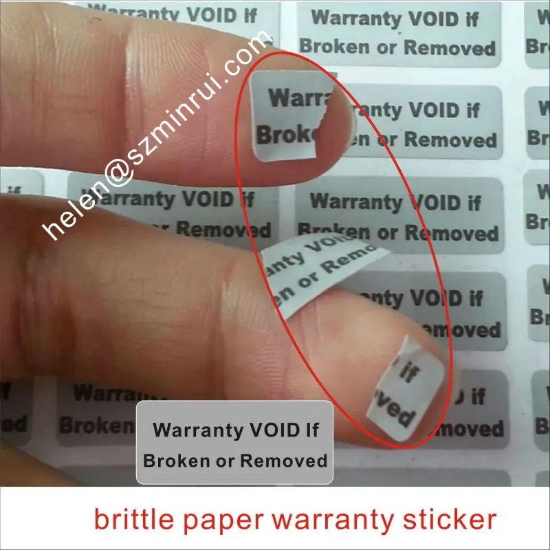 Destructible Tamper Evident Labels - Secure Your Assets