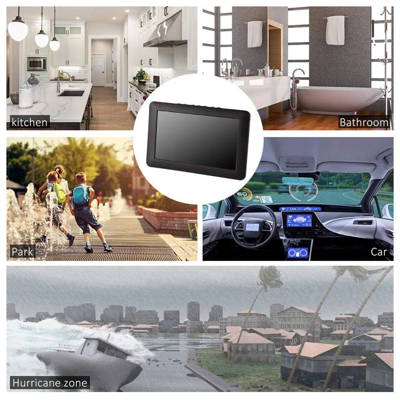 Small Mini 10" LCD Car TV Player - Portable Digital Set-Top Box