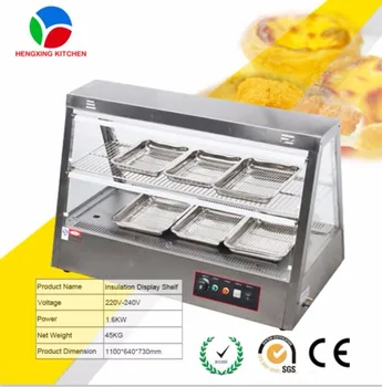 Fried Chicken Warmer Showcase/glass Food Warmer/hot Display Counter ...