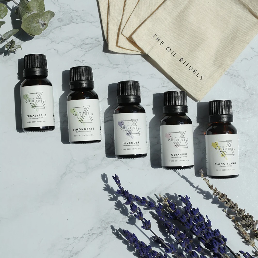 Custom Design 30ml Dropper Bottle Labels Waterproof Essential Oil Small ...