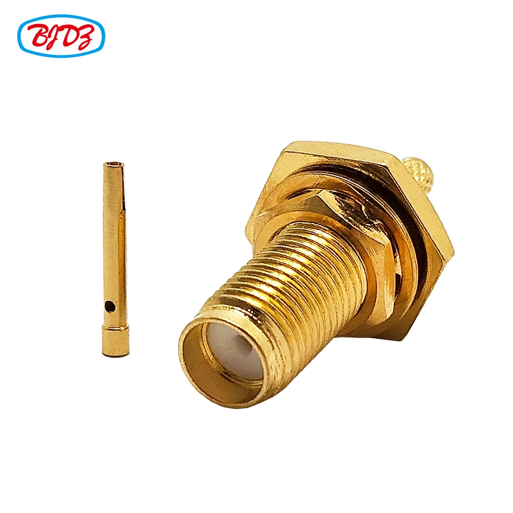 B-h Ip68 Waterproof Rf Terminal Bulkhead Sma Female Jack Connector For ...