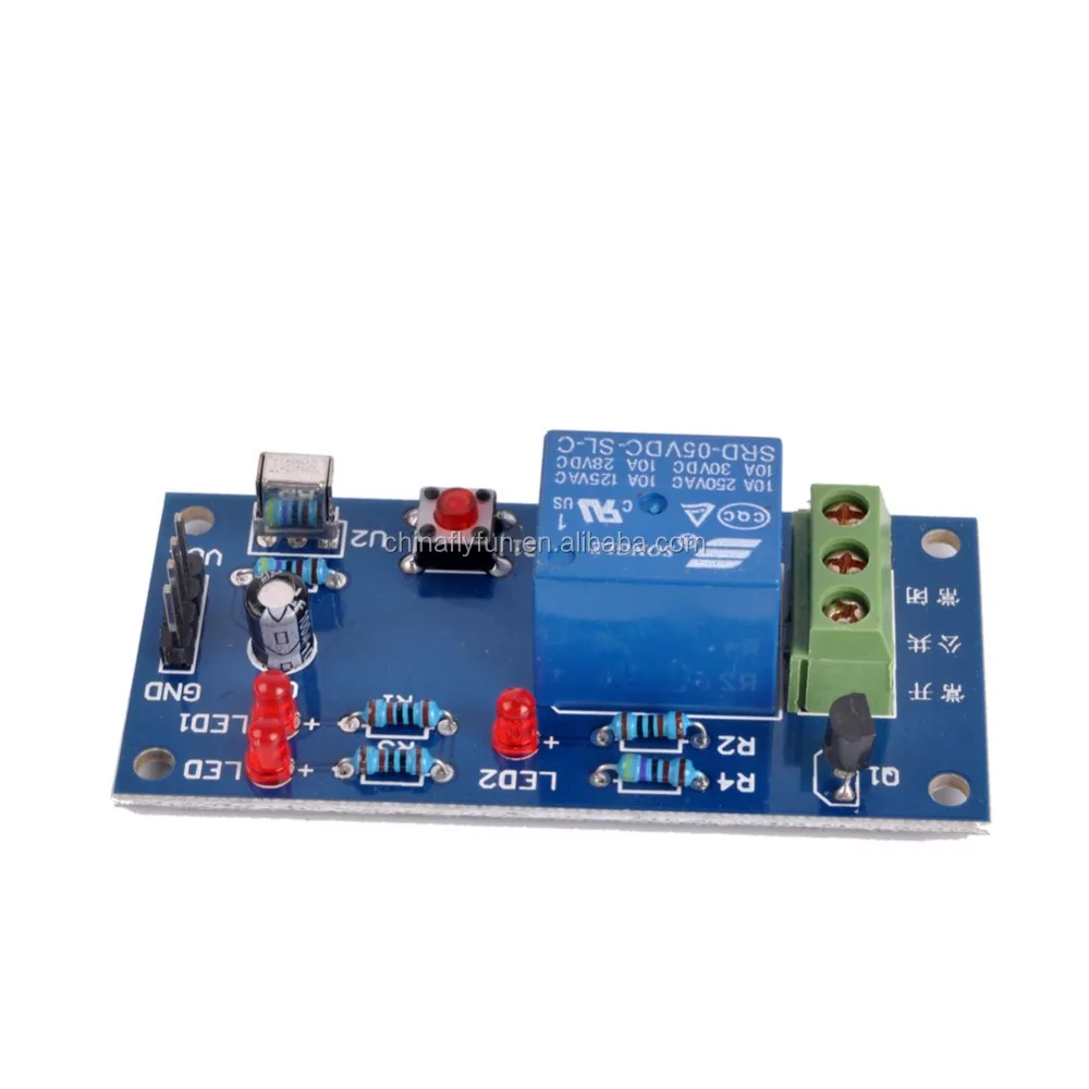 5v 1 Channel Infrared Remote Control Relay Module Learning Ir Switch ...