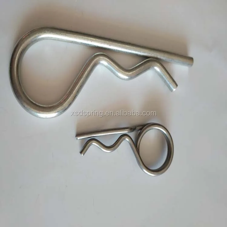 DIN11024 Carbon Steel Galvanized Stainless Steel Spring Clip Types of R ...