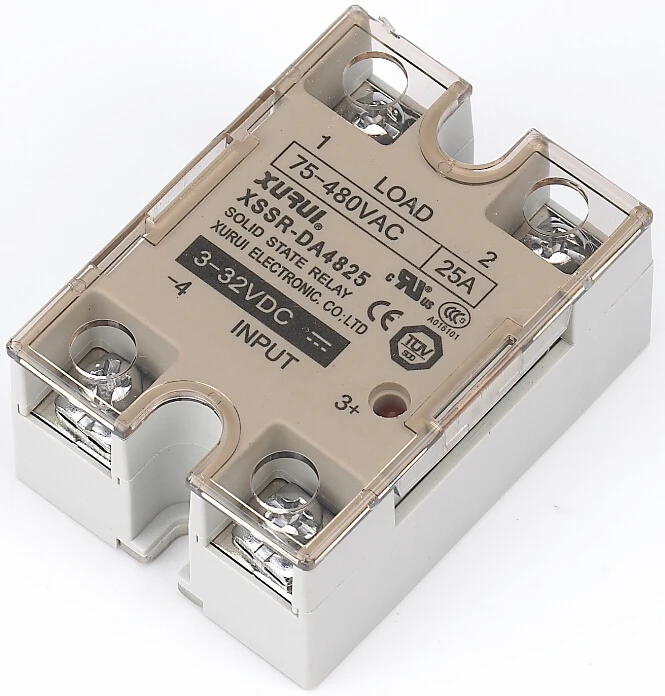 Din Rail 220v Zero Crossing Solid State Relay 25da - Buy Zero Crossing ...