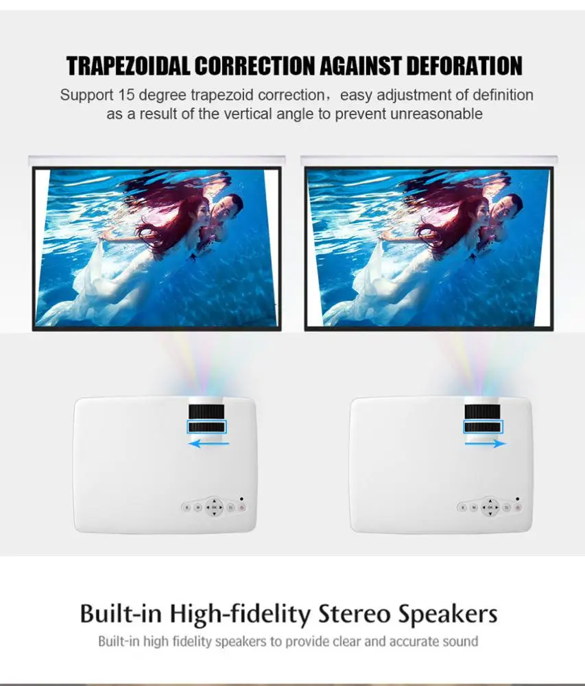 GP9 Pico 3D Beam Full HD 3D LED Projector - 30000 Hours Life