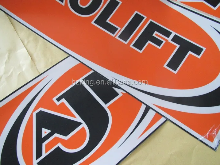 Oem Waterproof Self Adhesive Velvet Lexan Polycarbonate Label Sheet ...