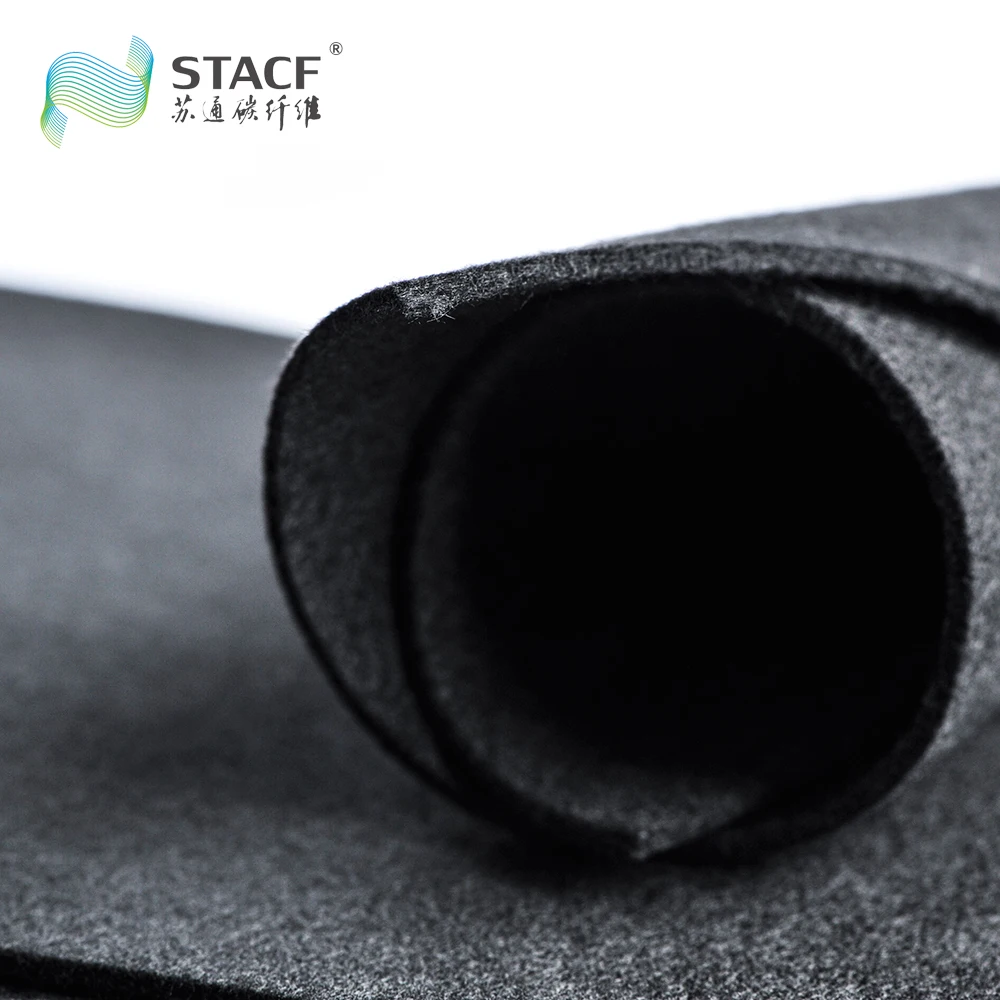Rayon Based Heat Resistant Active Carbon Fiber Fabric Felt