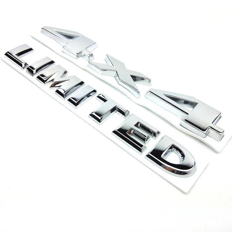 Custom Metal 4X4 Car Stickers - LIMITED Edition Emblems