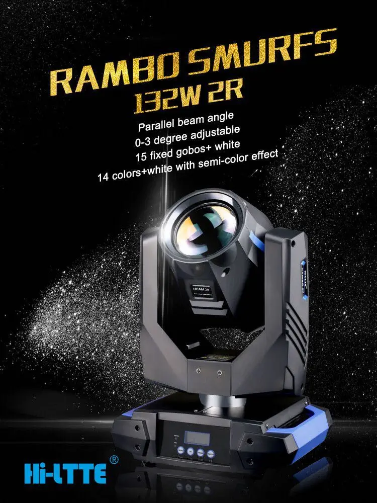 High Quality 132w Beam 2r Moving Head DJ Lights - 20000hrs