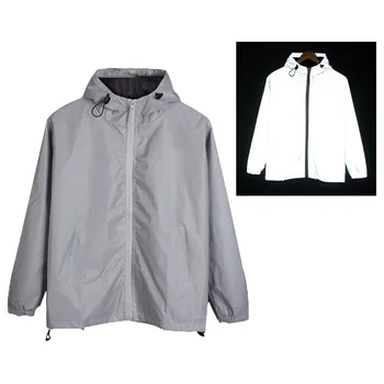 Silver Grey 3 Reflective Jacket / Hight Light Reflex Jacket / Safety ...