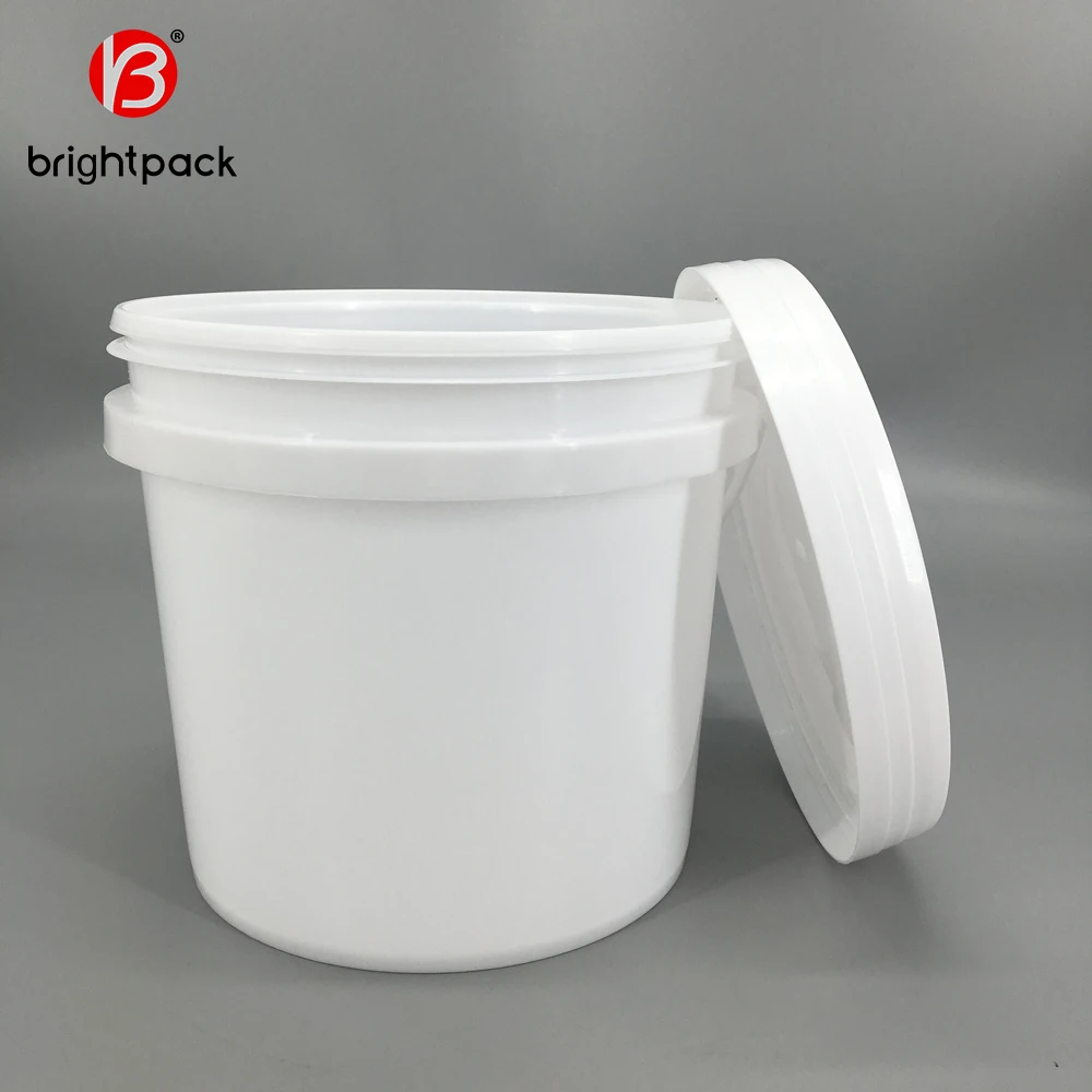 Reusable Multi 5 Liter Paint Bucket Plastic Barrel Large Plastic ...