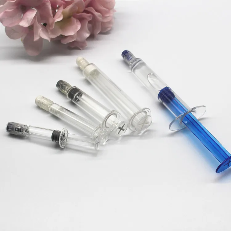 10ml Clear Plastic Syringe Bottle For Filling Serume Or Essential Oil ...