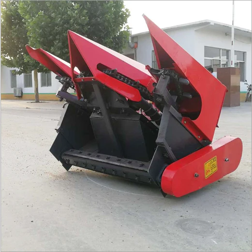 2 Rows Corn Cutting Machine Tractor Mounted Sweet Corn Seed Harvester ...