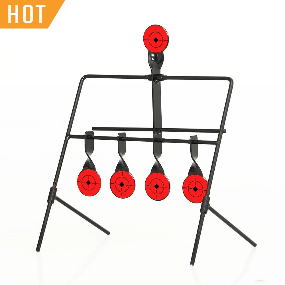 Auto Reset Reactive Spinner Target 5 Paddles Plinking Shooting Gun For ... Auto Reset Reactive Spinner Target 5 Paddles Plinking Shooting Gun For ...