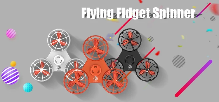 2018 Fidget Flying Spinner - Anti-Stress Toy for All Ages