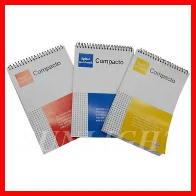 Custom Transparent Plastic Cover Notepad Printed Spiral Notebook - Buy ...