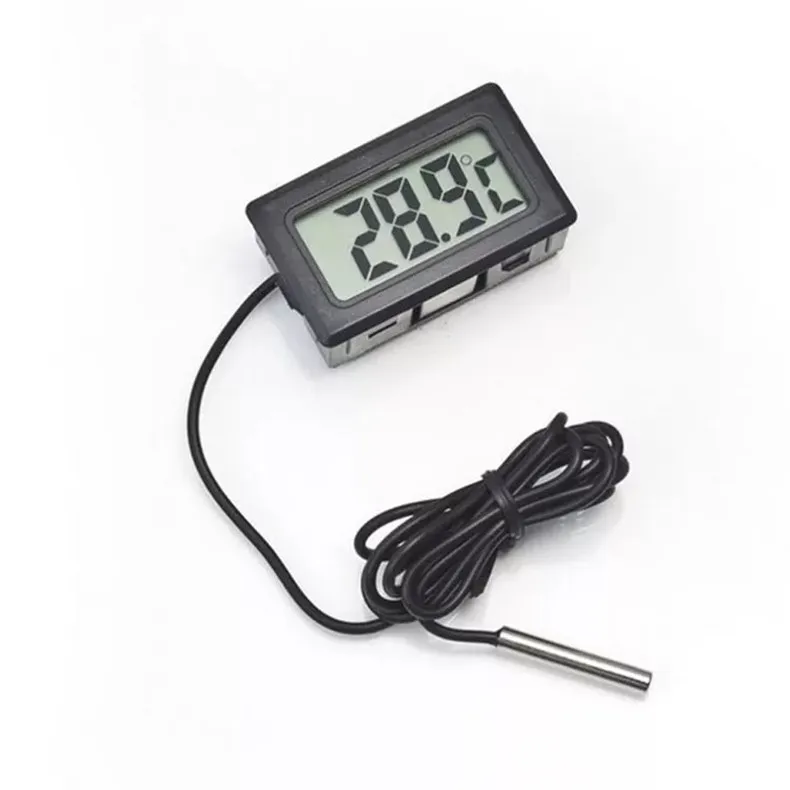 Waterproof Embedded Digital Fridge Freezer Temperature Meter Lcd ...