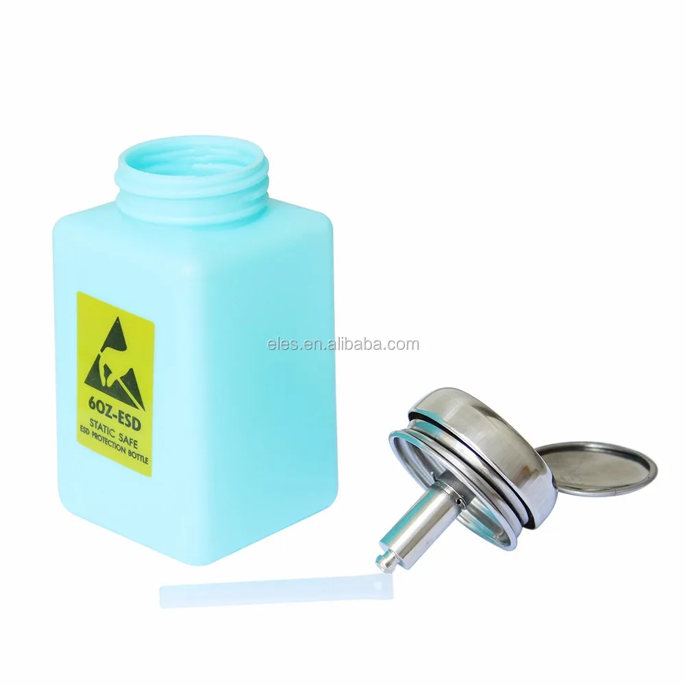 Esd-safe Solvent Dispensers - ELES Antistatic Alcohol Bottles