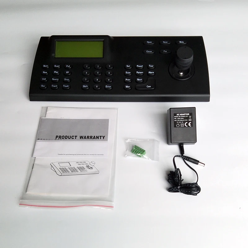 Rs485 Pelcod 3d Axis Dvr Matrix Ptz Keyboard Controller For Ahd Cvi Tvi ...