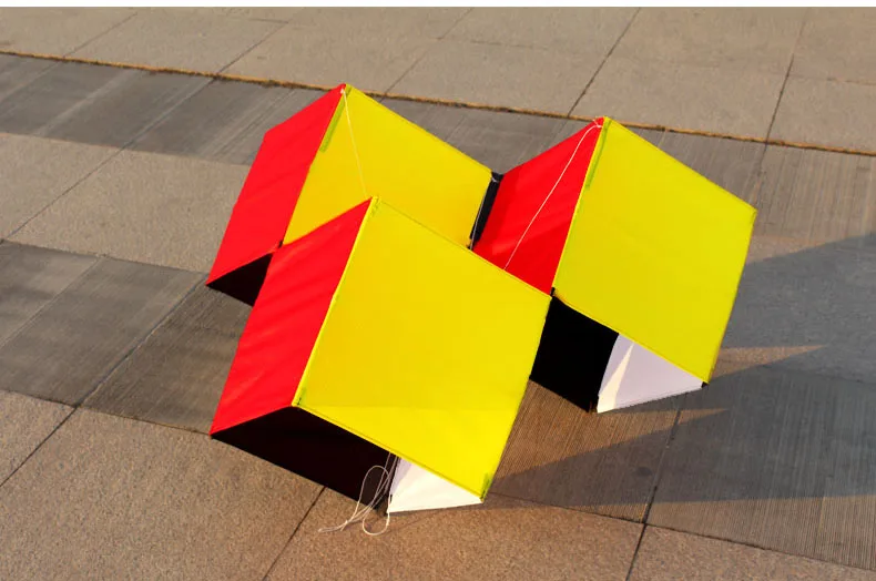 2019 New Design Easy Flying 3d Cube Box Kite For Kids - Buy Kite,New ...