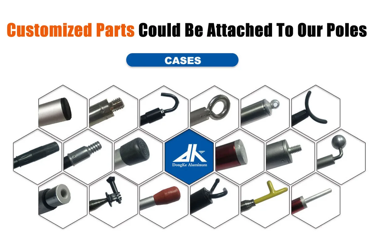 Aluminum Telescopic Pole - Twist Locking Mechanisms for Window Cleaning