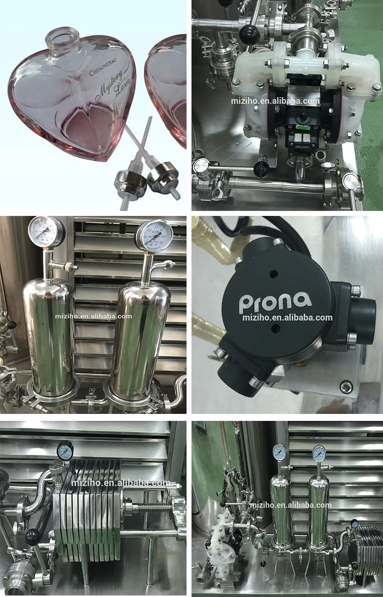High Quality Fragrance Making Machine With Freezing Filter Mixing For ...