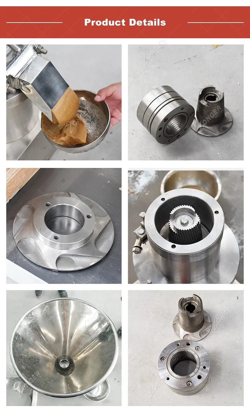 Industrial Stainless Steel Date Paste Making Machine