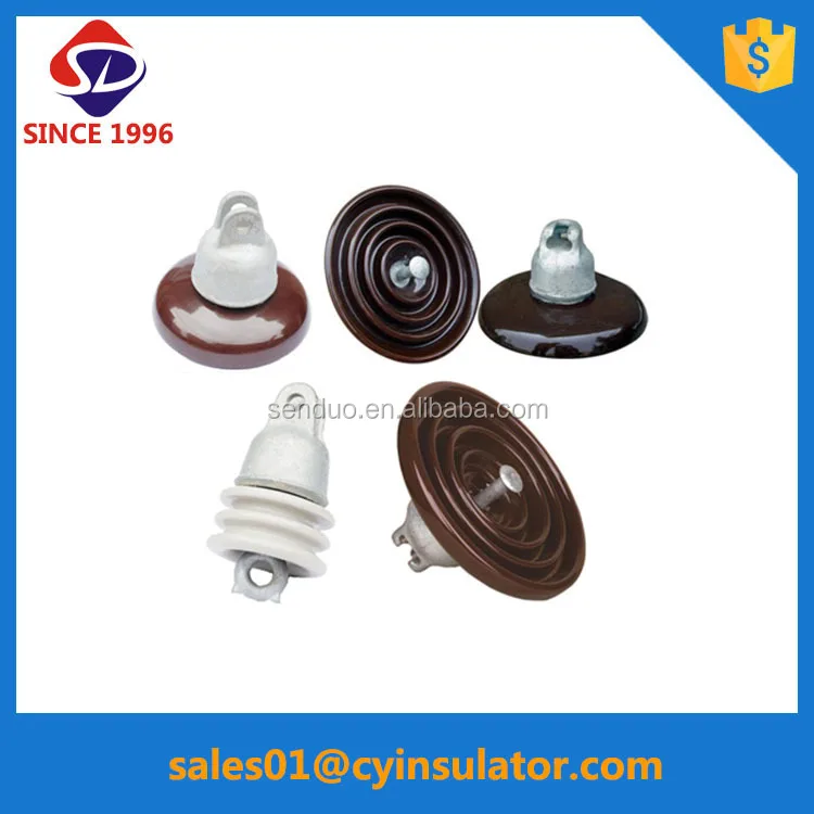 ANSI 52-1 Porcelain Suspension Disc Insulator for Clevis Type
