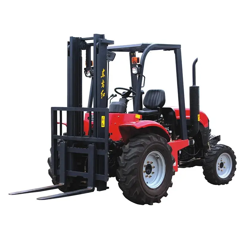 Yto Tractor Mounted Rough Terrain Forklift Tc4015 1.5ton Rough Forklift ...