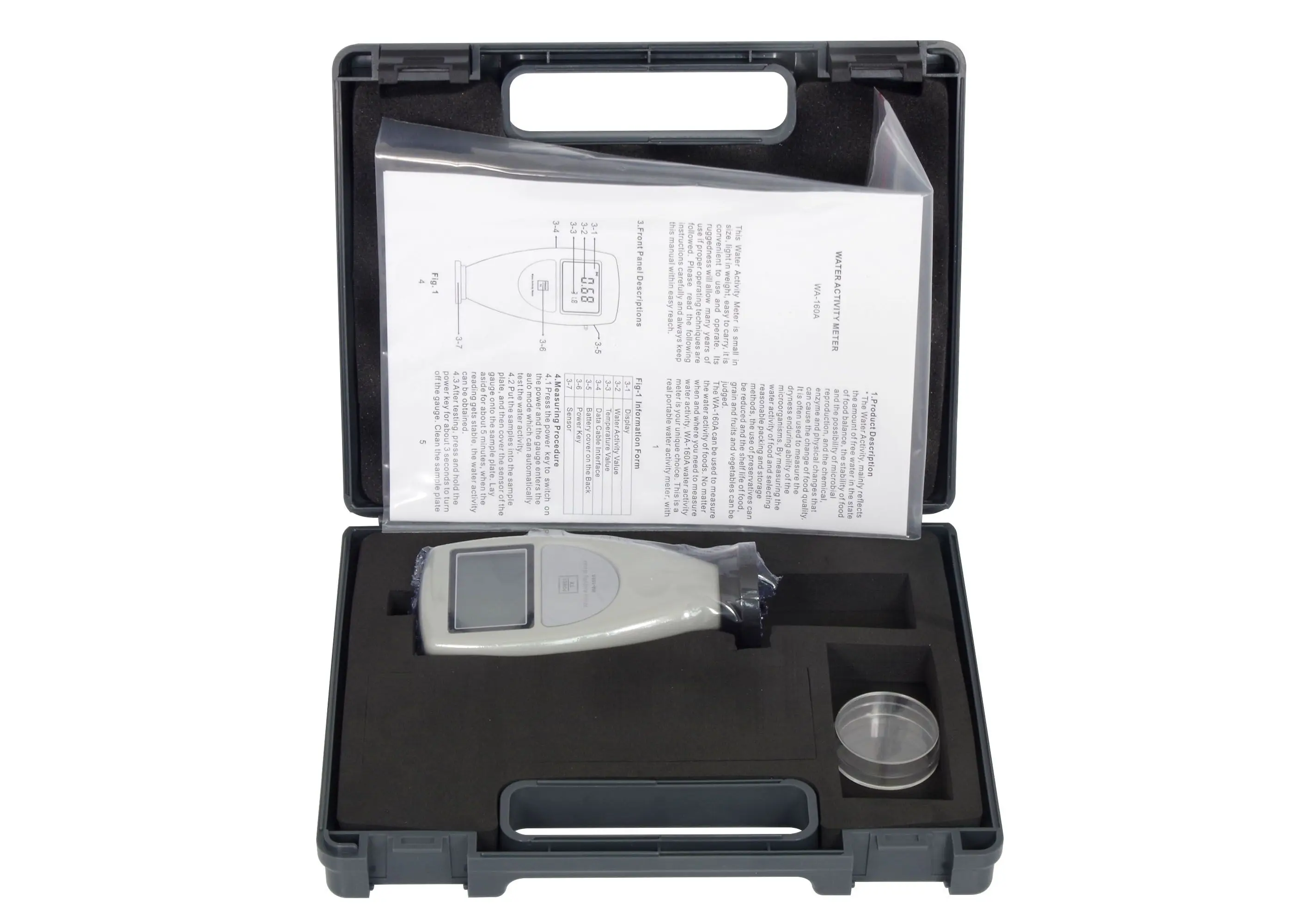 Portable And Digital Water Activity Meter Water Meter Wa-160a - Buy ...