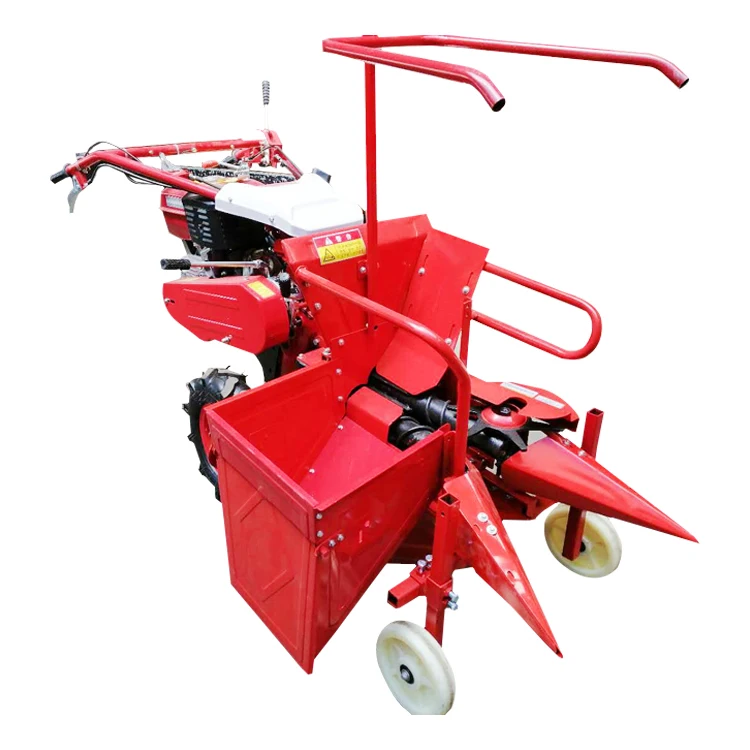 Single Row Mini Maize Corn Harvester - Power Tiller Harvester