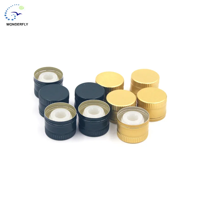 Aluminum Olive Oil Bottle Cap With Inserts Pourers At Cheap Price - Buy ...