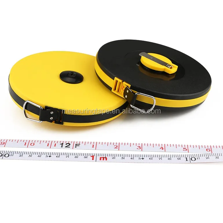 30m Long Distance Pvc Fiberglass Measuring Tape Metric Rope Land ...