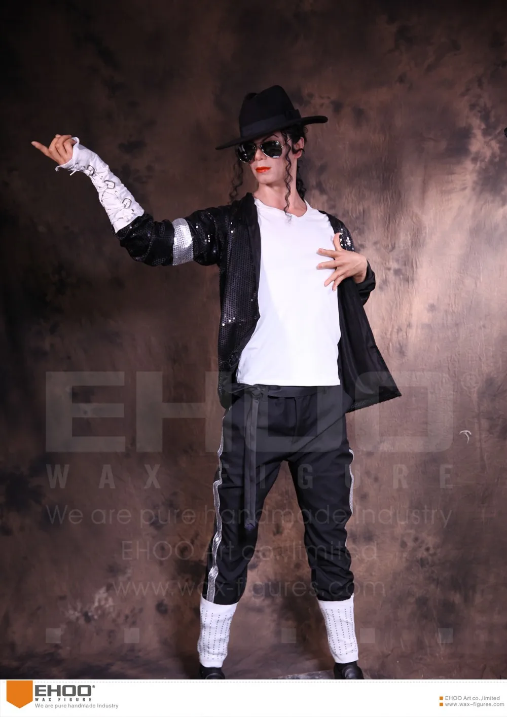 Michael Jackson Wax Sculpture - Life Size Resin Figure