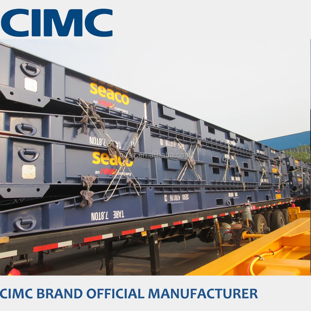 100ton Gooseneck 40ft 45ft Mafi Trailer Roro Trailer - Buy Gooseneck ...