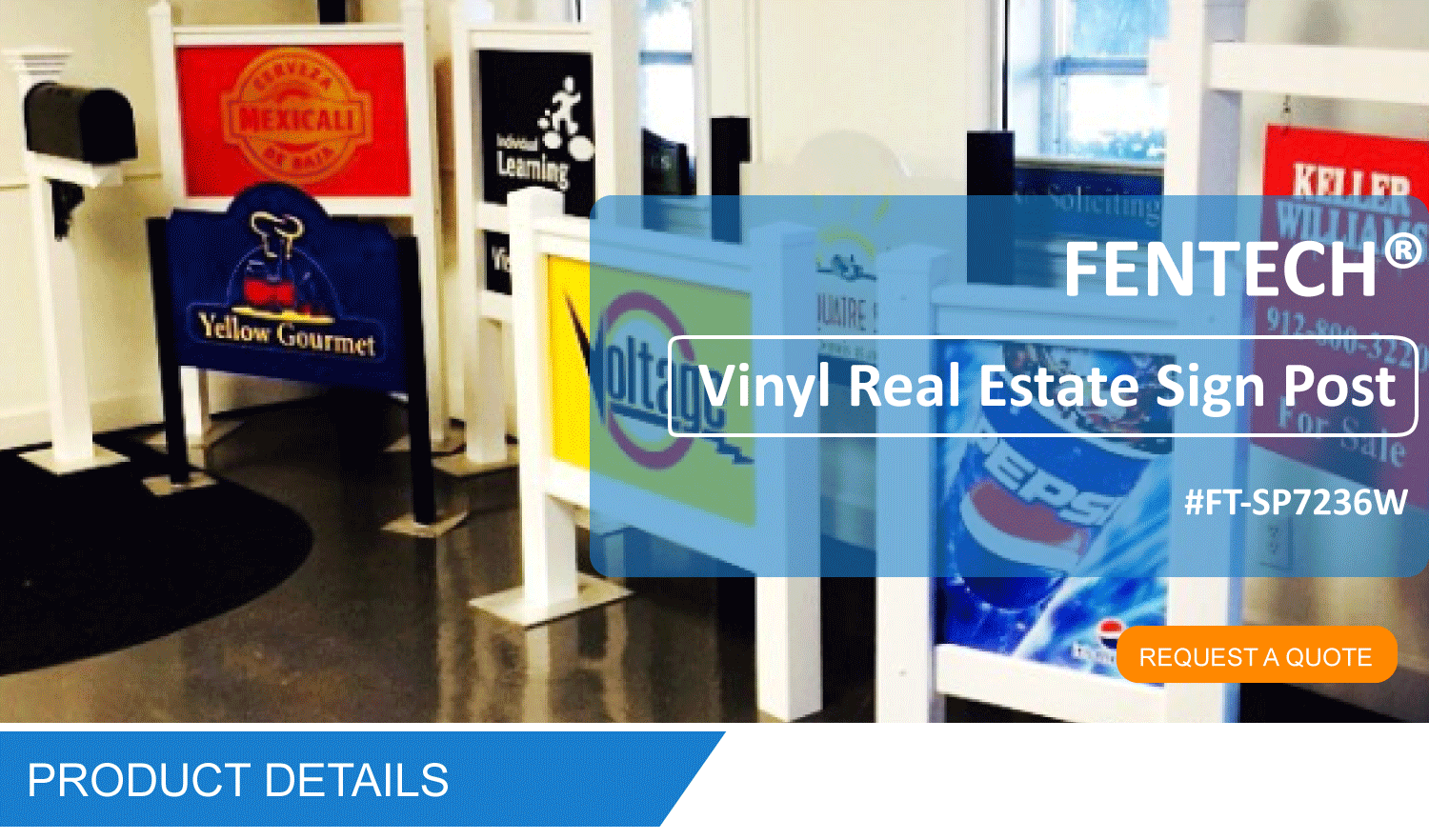 Fentech Oem Easily Assembled White Outdoor Plastic Vinyl Pvc Real ...