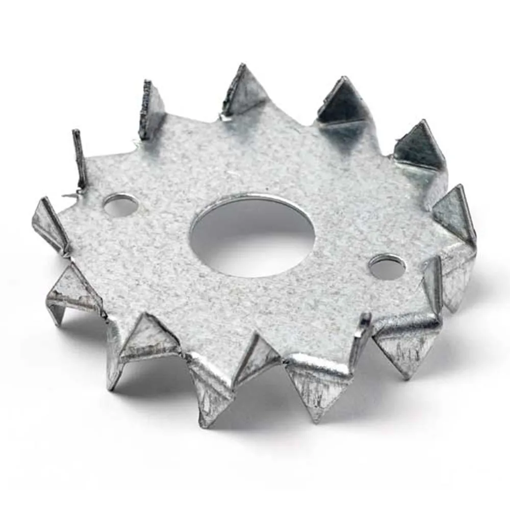 Popular Double Sides Toohtplate Gang Nail Plates Round Truss Nail Plate ...