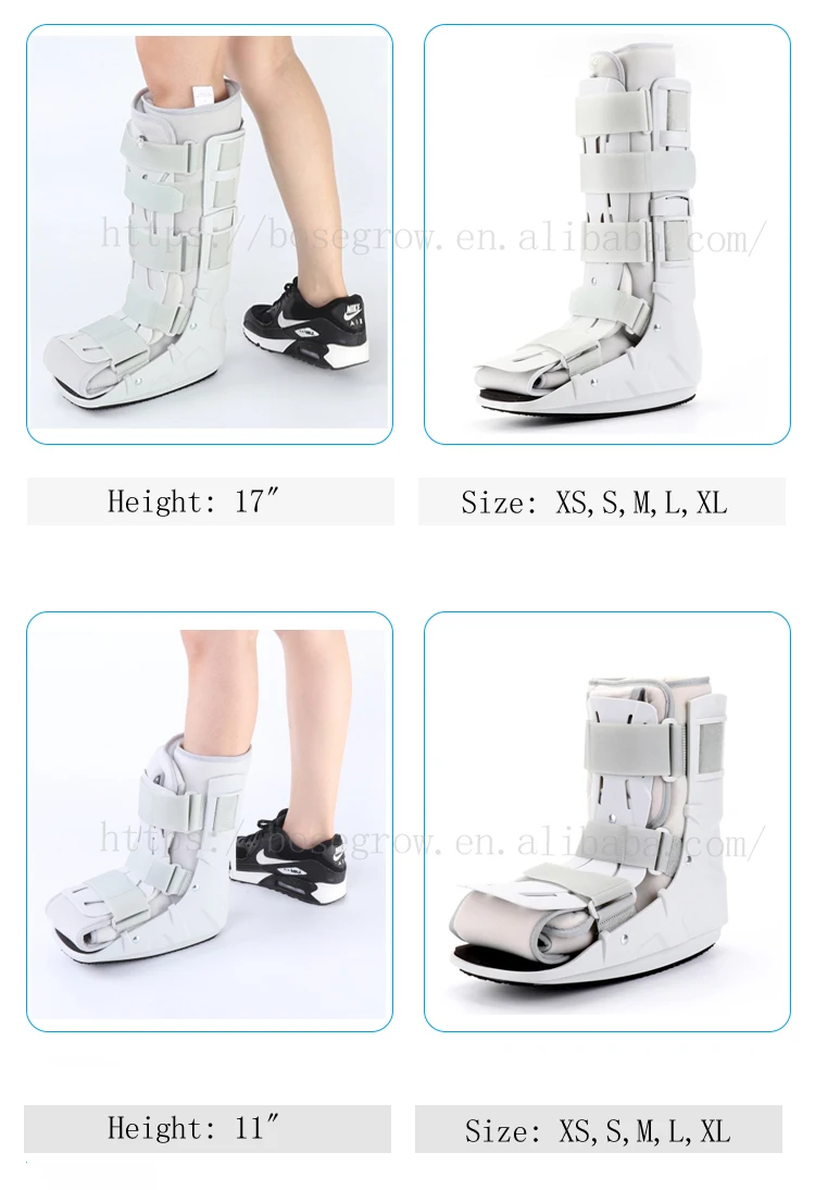 Orthopedic Air Ankle Boot for Post-Op Rehabilitation of Achilles Tendon ...