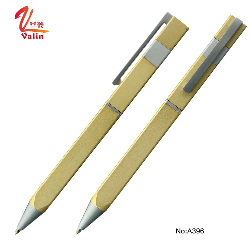 Novelty Square Pen Colorful Quadrate Metal Pen Foursquare Shape Pen ...