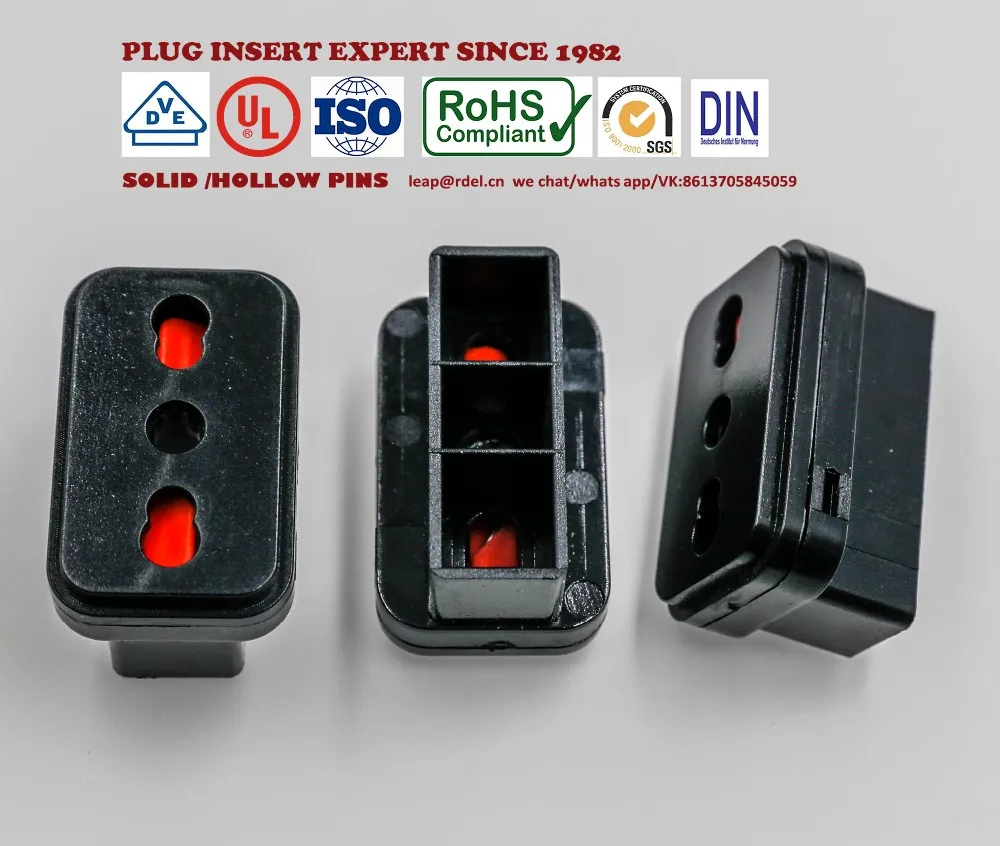 Ec 160 Vde Nf Ce Extension Cord Socket Insert Schuko Germany Europe ...