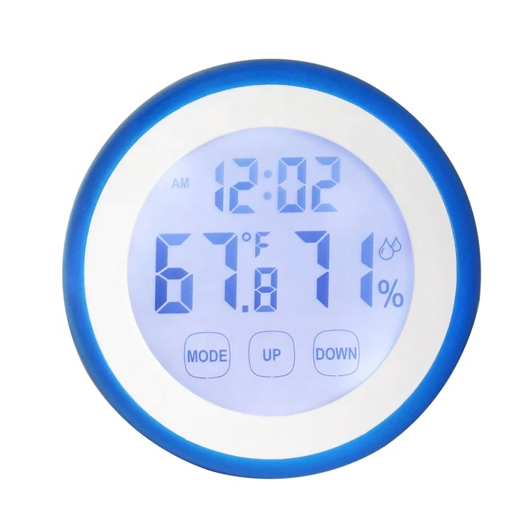 GO HAND Digital Touch Screen Alarm Clock - LED Backlight