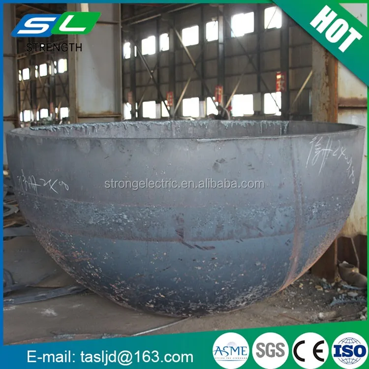 Customized Dome End Caps for Large Industrial Pressure Vessels