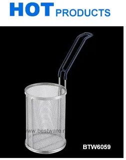 Stainless Steel Wire Mesh Strainer Colander Cooking Tools Pasta ...