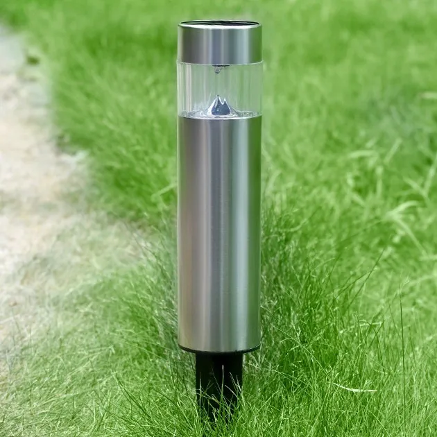 Solar Stick Outdoor Lawn Garden Stainless Steel Led Light - Buy Solar ...