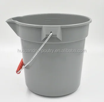 Plastic/pp Water Bucket With Measuring Scale /marks And Customized Logo ...