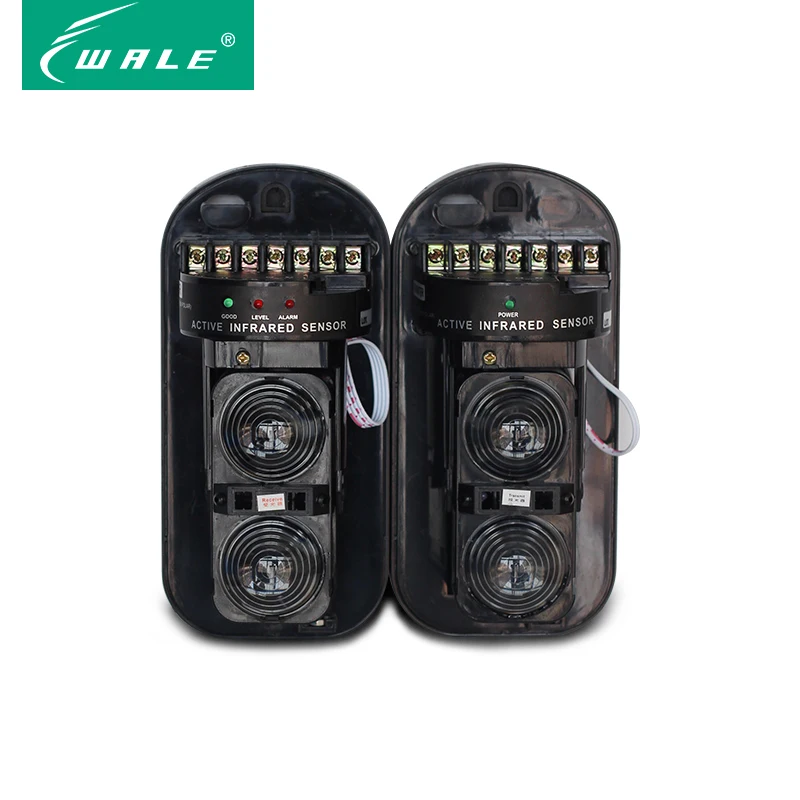 Dual Beams Infrared Laser Detector Infrared Barrier Beam Sensor Alarm ...