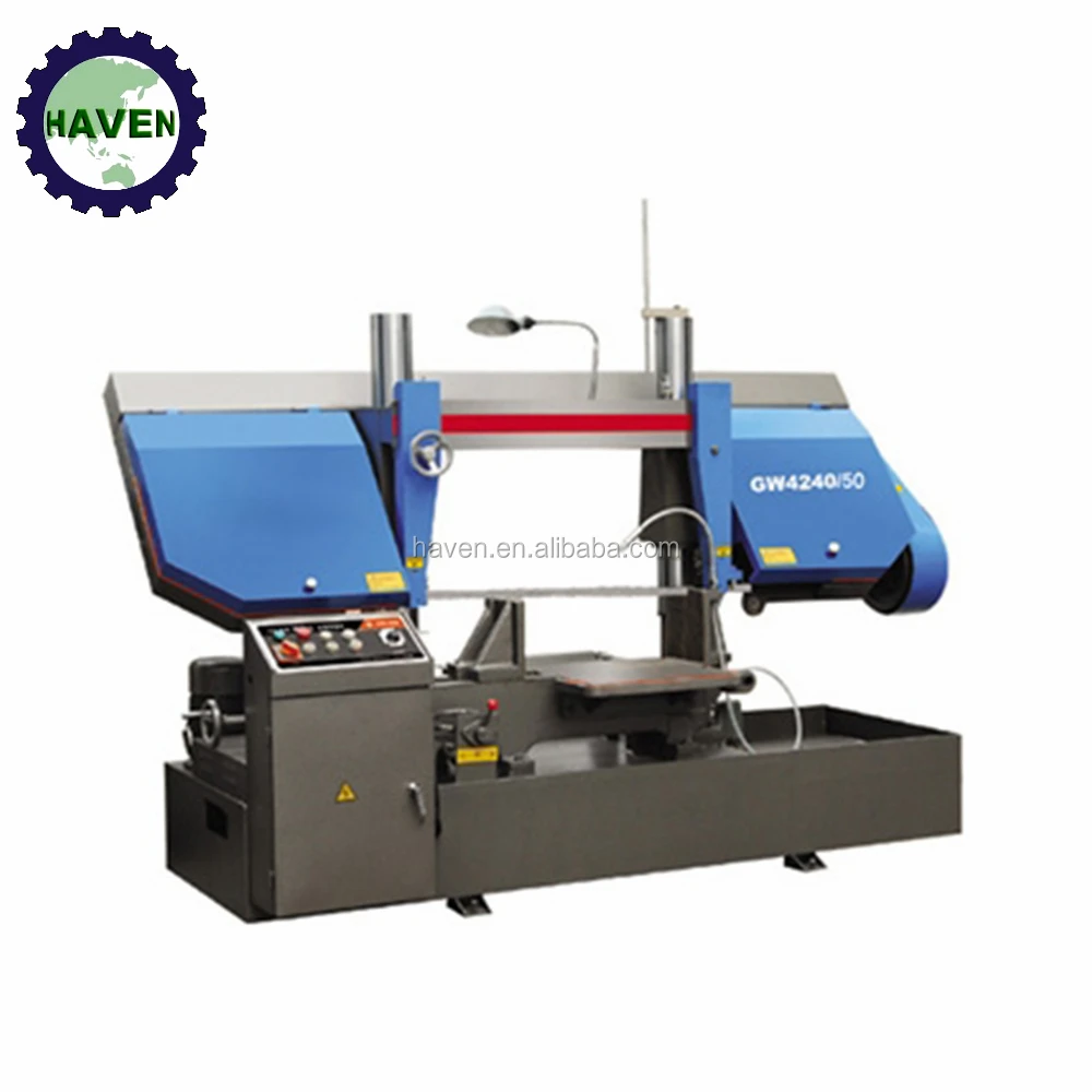 Horizontal Double Column Metal Band Sawing Machine Gw4240/50 - Buy Band ...